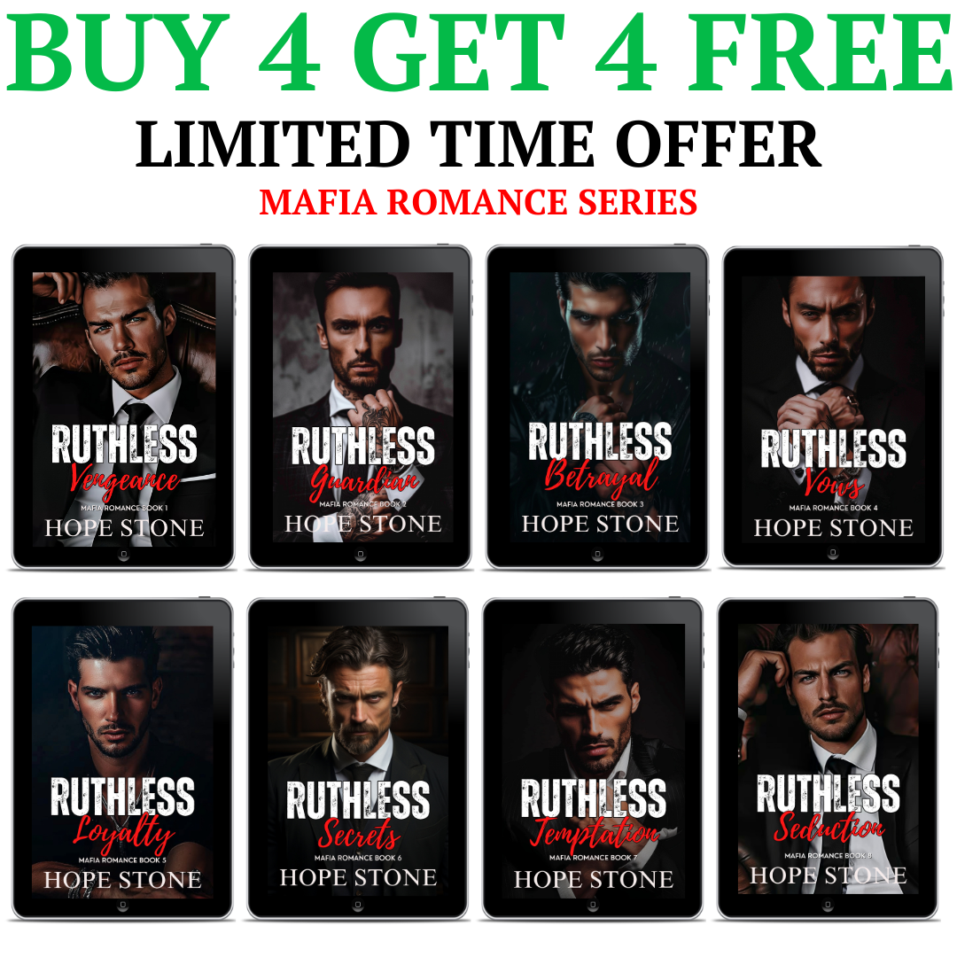 BUY 4 GET 4 FREE | Vengeance & Vows Mafia Romance Series Bundle | Book – Hope Stone Books
