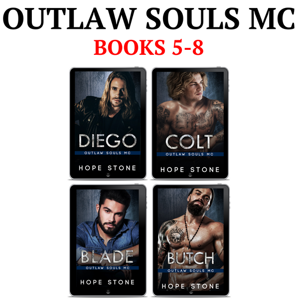 Outlaw Souls MC Romance (Books 5-8) - EBOOKS – Hope Stone Books